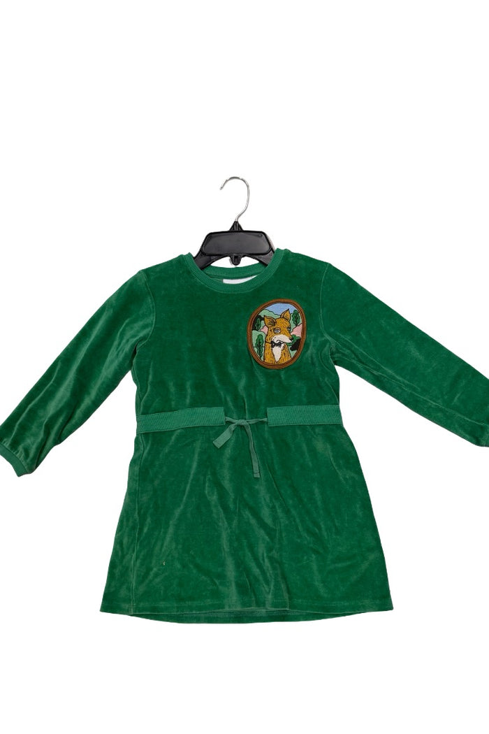 Mini Rodini Velour dress, 4-6 years – Minissentials