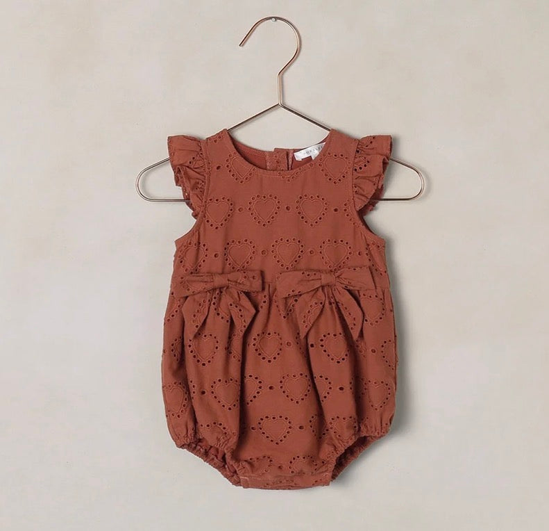 Noralee Red Betsy romper new with tag, 6 months – Minissentials