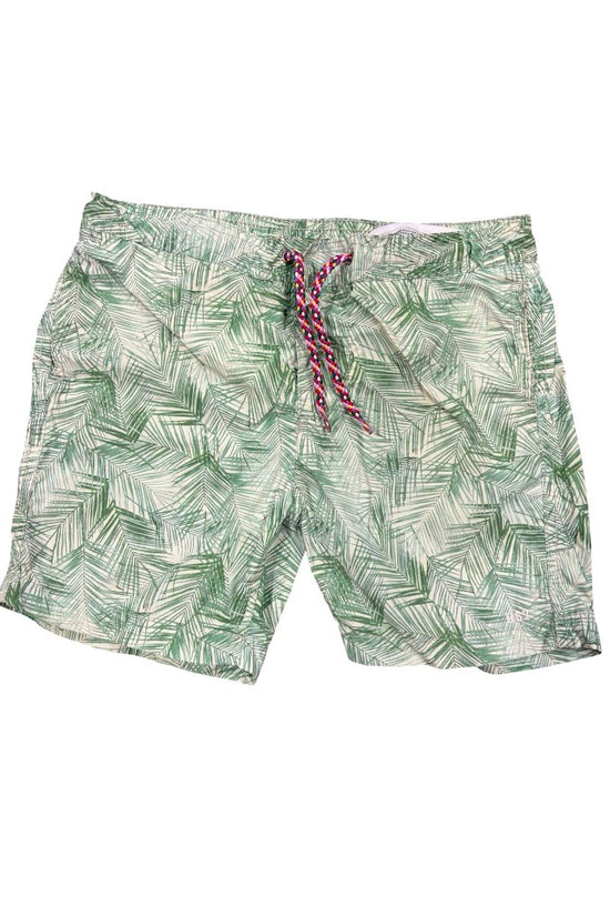 Bonpoint Leaf Pattern Swim Trunks , 10 years – Minissentials